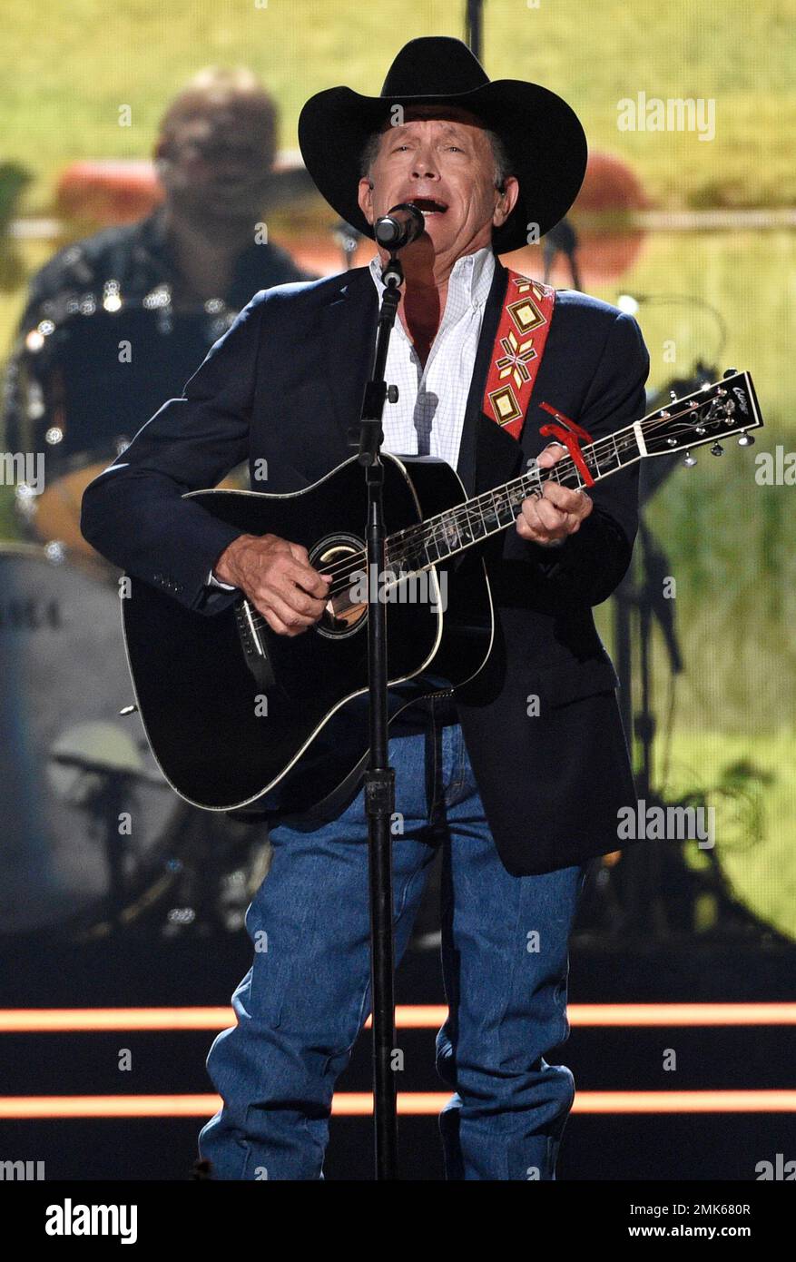 George Strait performs "God and Country Music" at the 54th annual ...