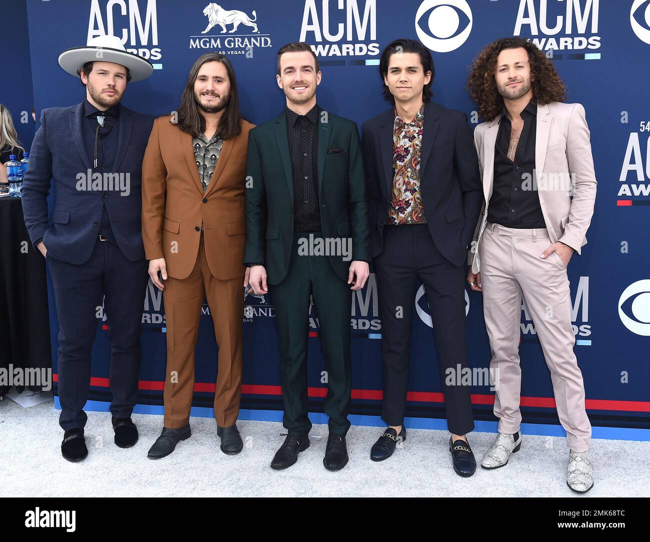 Jared Hampton, from left, Tripp Howell, Brandon Lancaster, Chandler Baldwin and Eric Steedly, of ...