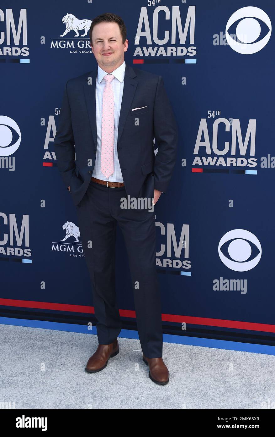 Chase McGill arrives at the 54th annual Academy of Country Music Awards ...