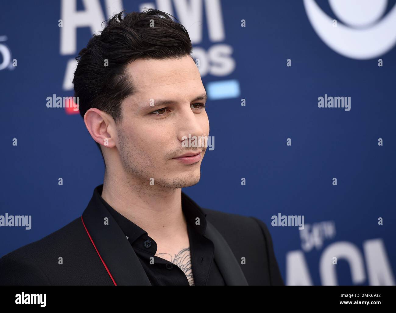 Devin Dawson arrives at the 54th annual Academy of Country Music Awards ...