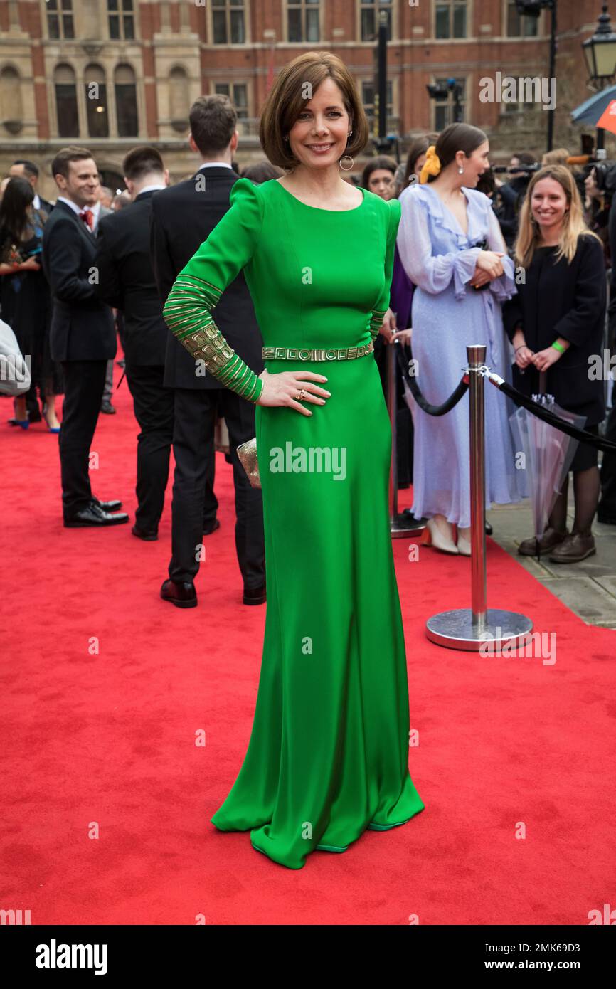 Darcey Bussell poses for photographers upon arrival at the Olivier ...