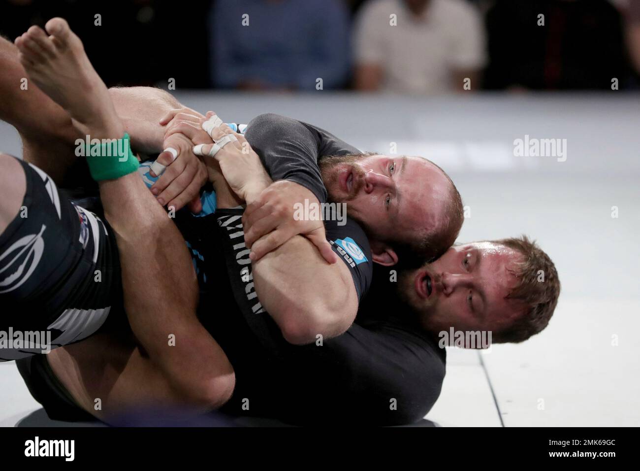Craig Jones, right, competes against Jon Blank during the Kasai Pro 5 ...