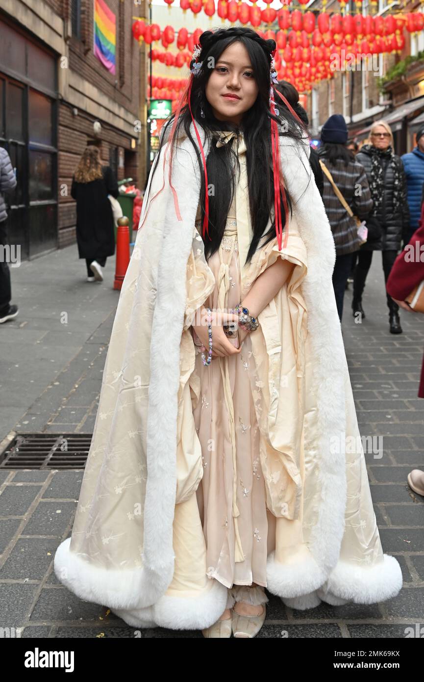 London, UK. 28th Jan, 2023. January 28 2023. London, UK. Two beautiful ...