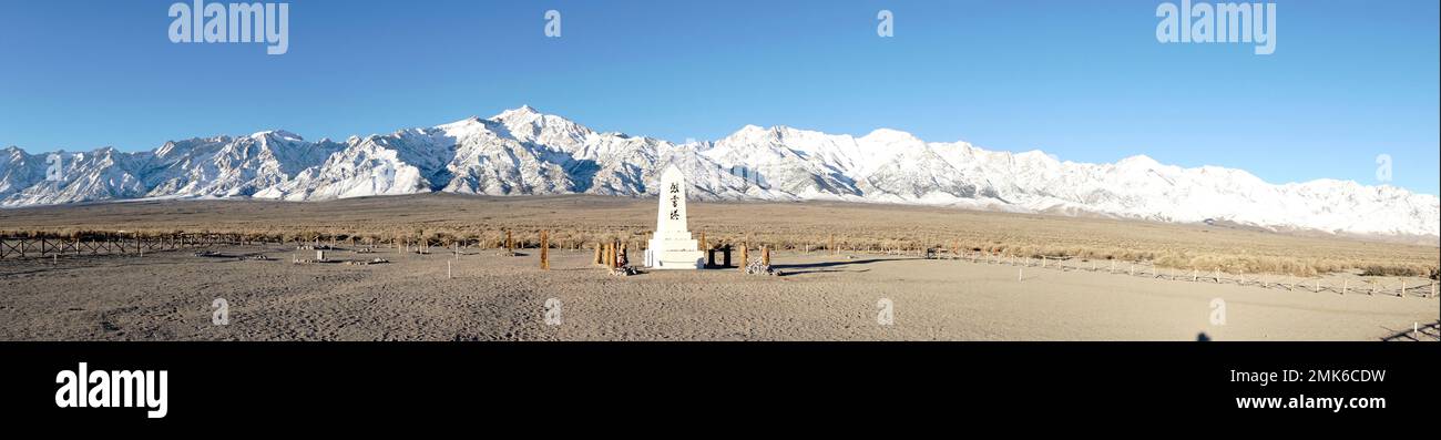 Manzanar War Relocation Center Stock Photo - Alamy