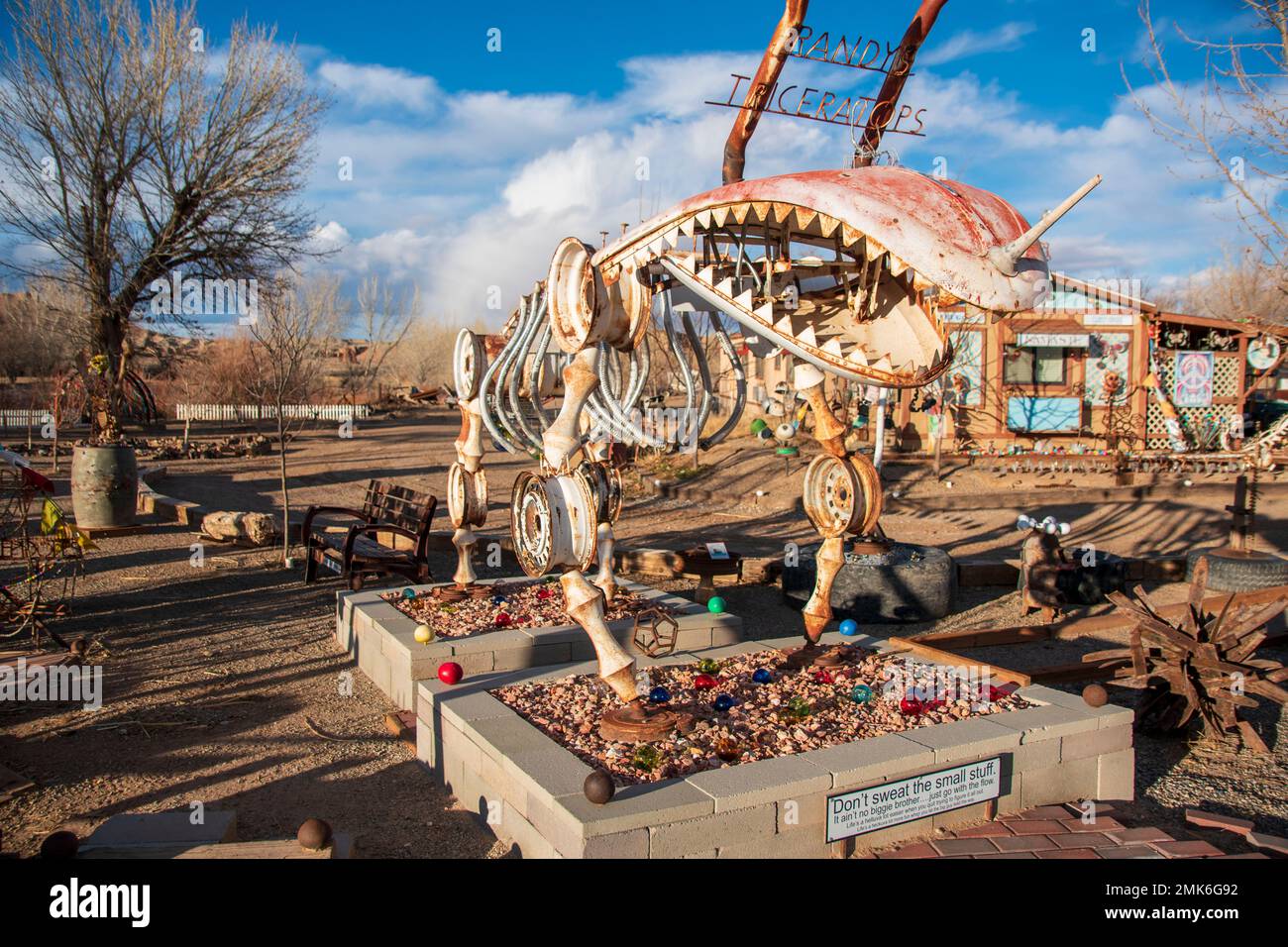 This roadside art installation makes for an interesting stop in ...