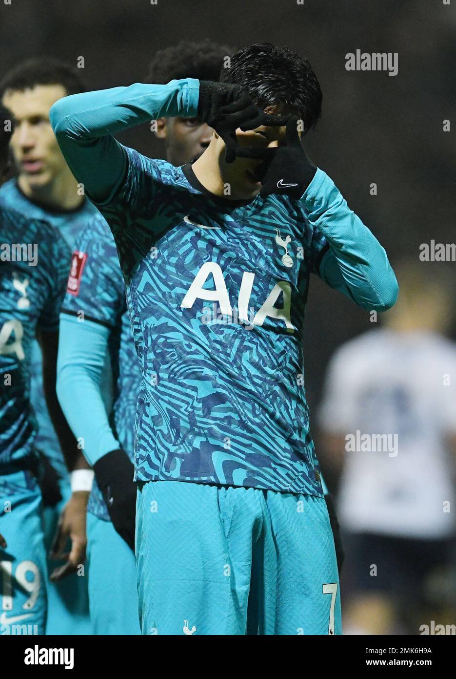 Heung min son tottenham 2022 fa cup hi-res stock photography and images ...