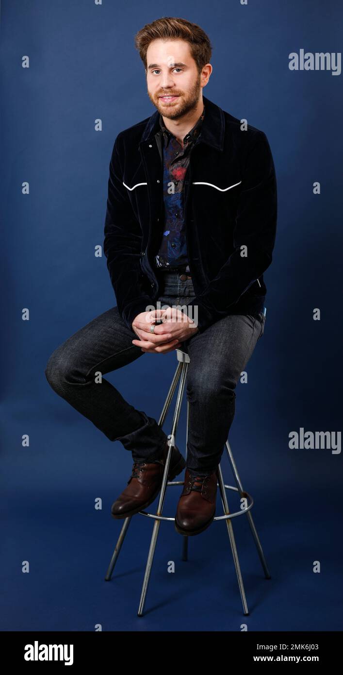 In this March 28, 2019 photo, Ben Platt poses for a portrait in New ...