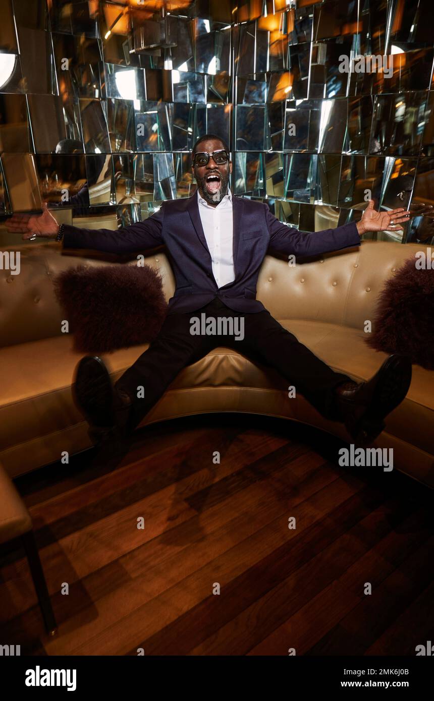 This April 1, 2019 photo shows Che Smith, better known as Rhymefest ...