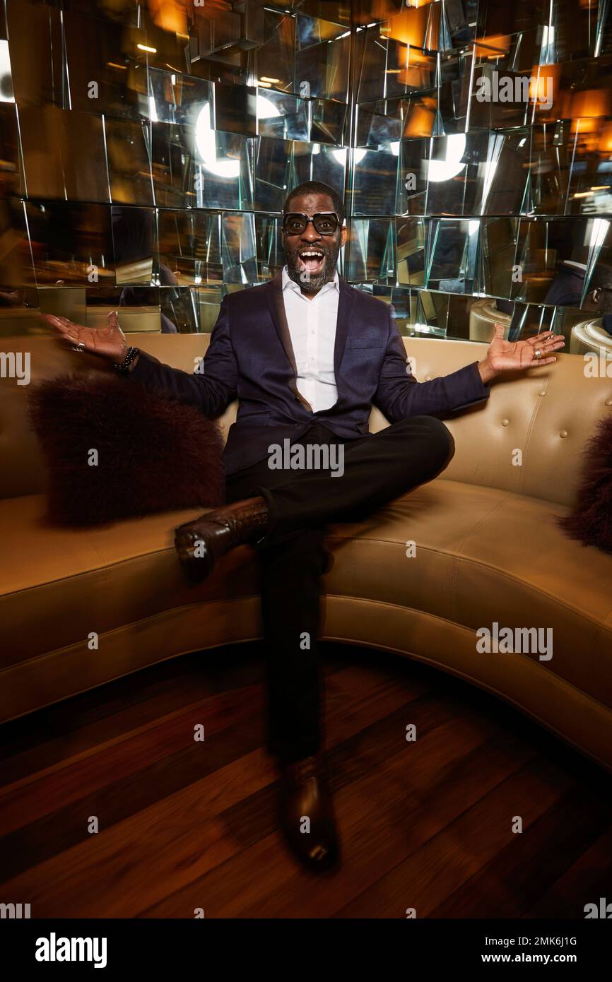 This April 1, 2019 photo shows Che Smith, better known as Rhymefest ...