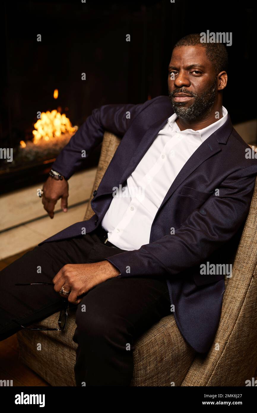 This April 1, 2019 photo shows Che Smith, better known as Rhymefest ...