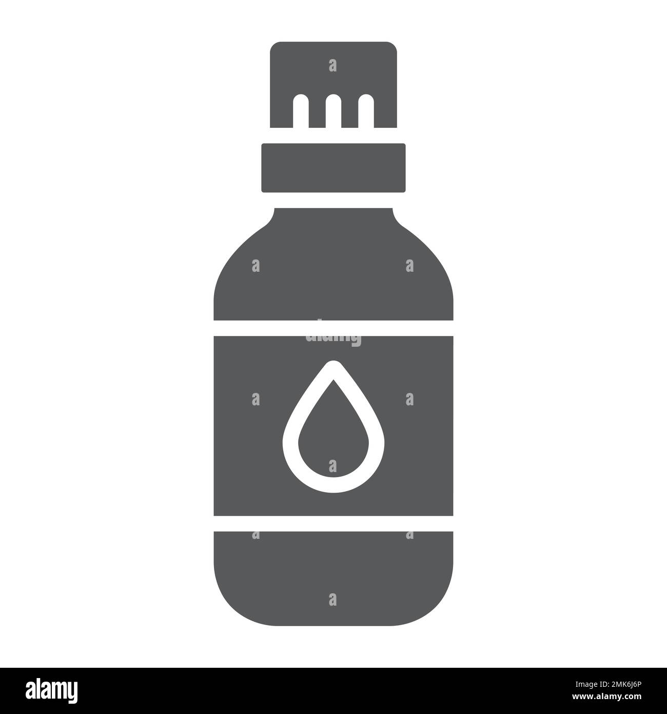 Essential oil glyph icon, aromatherapy and cosmetic, aromatic oil sign ...