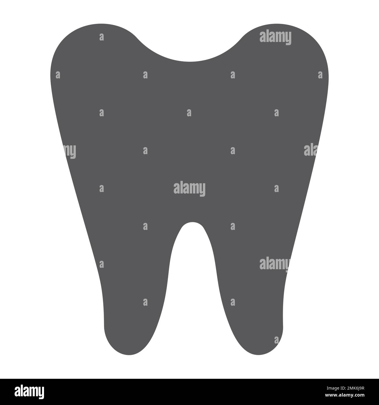 Tooth glyph icon, dentist and dental, teeth sign, vector graphics, a ...