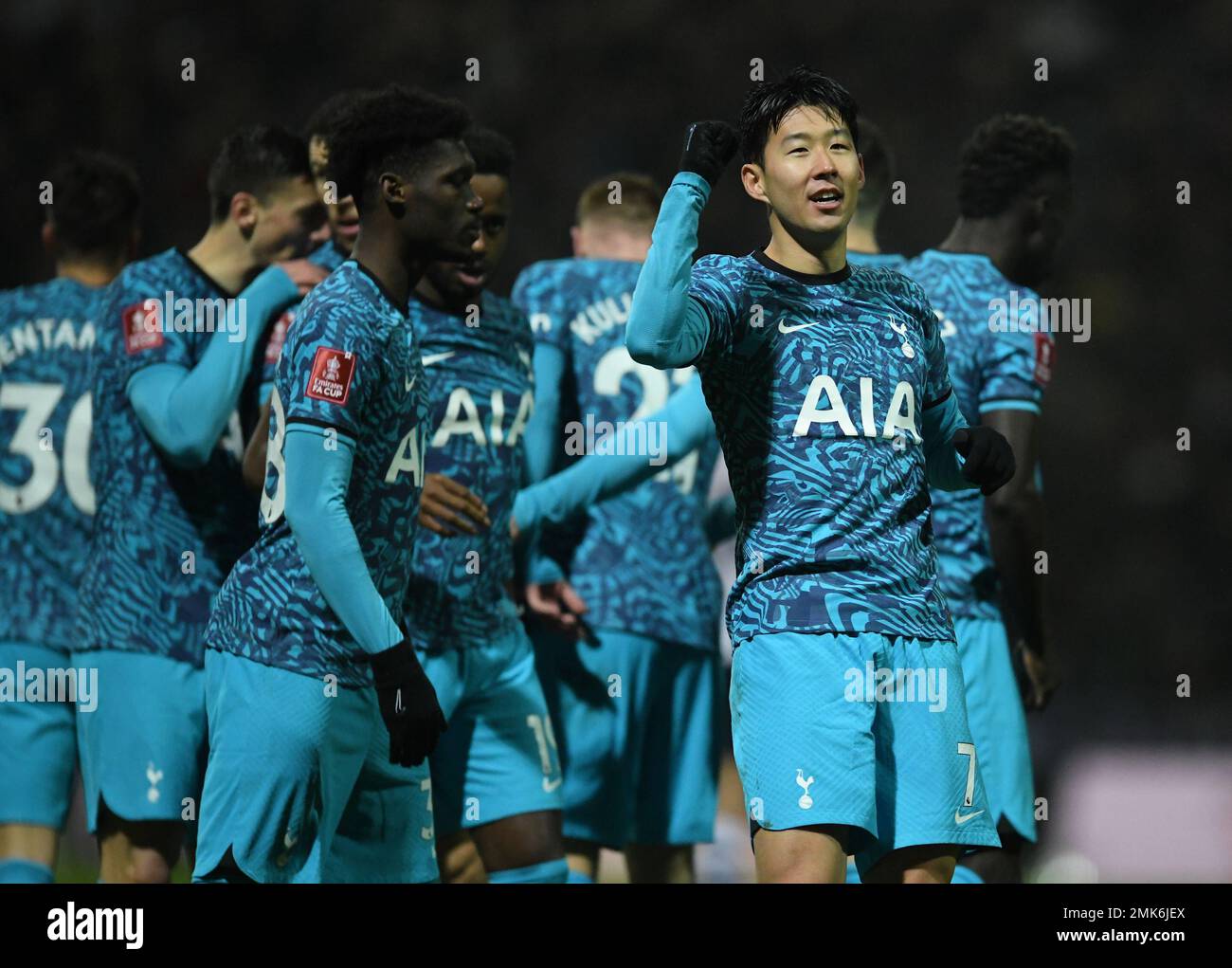 Heung min son tottenham 2022 fa cup hi-res stock photography and images ...