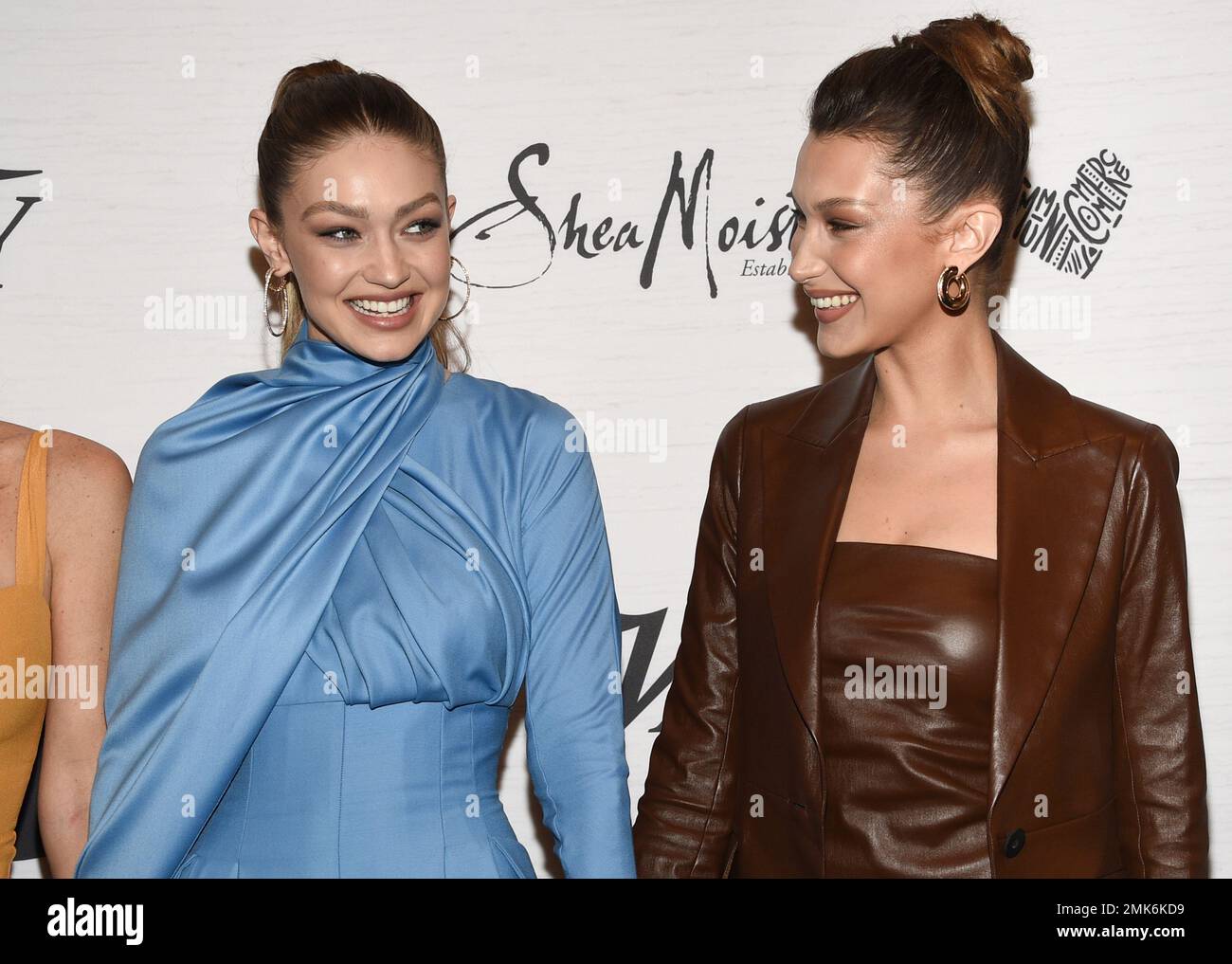 Honoree Gigi Hadid, left, and her sister model Bella Hadid attend ...
