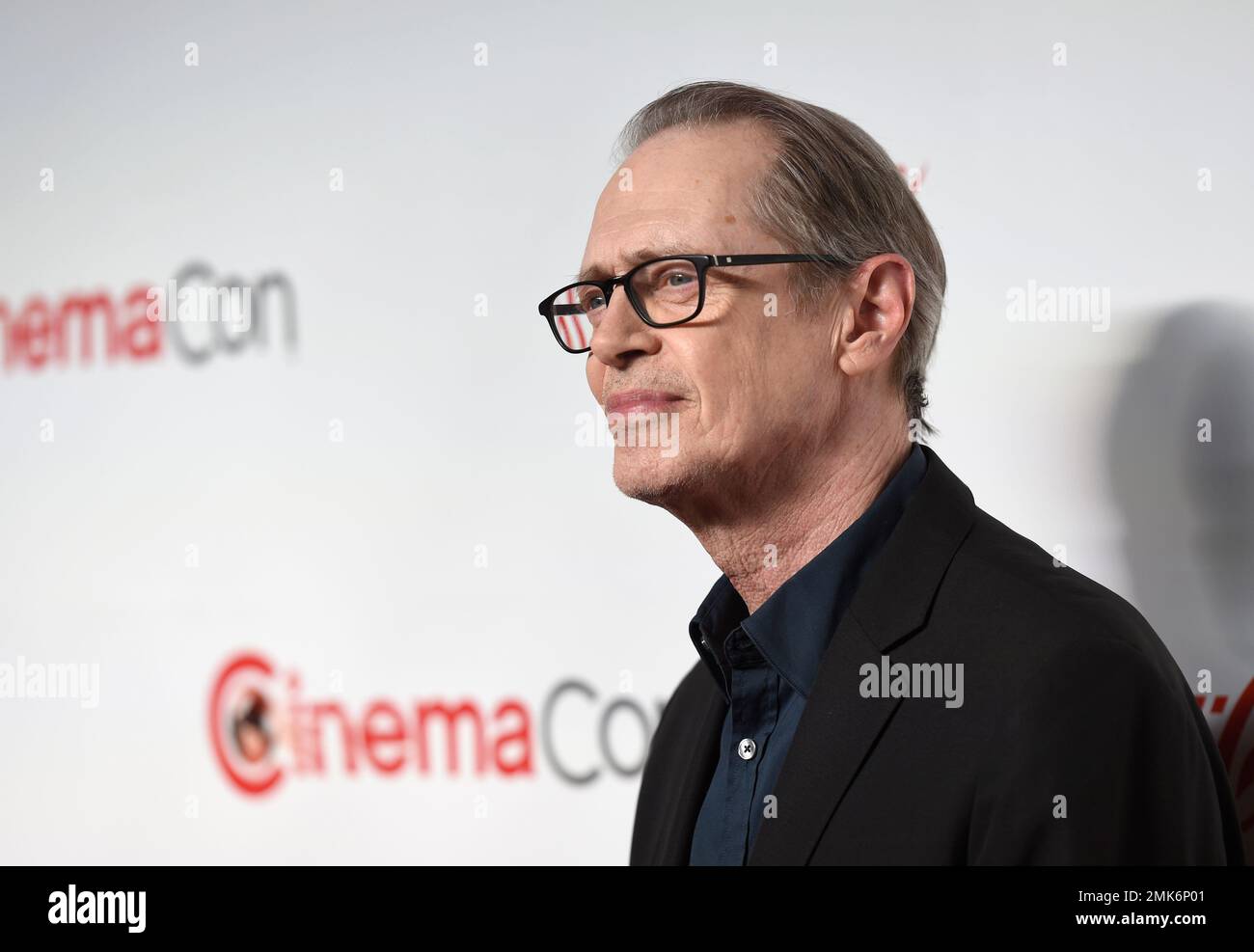 Steve Buscemi, recipient of the CinemaCon icon award, poses at the Big ...
