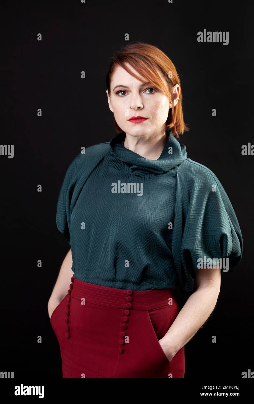 This March 19, 2019 file photo shows Amy Seimetz posing for a portrait ...