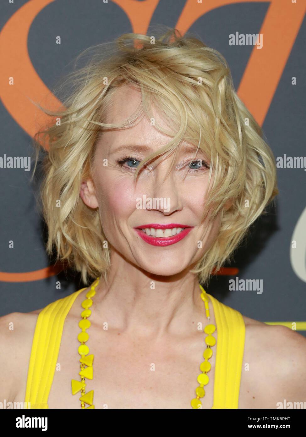 Anne Heche attends the premiere of "The Best of Enemies" at AMC Loews ...