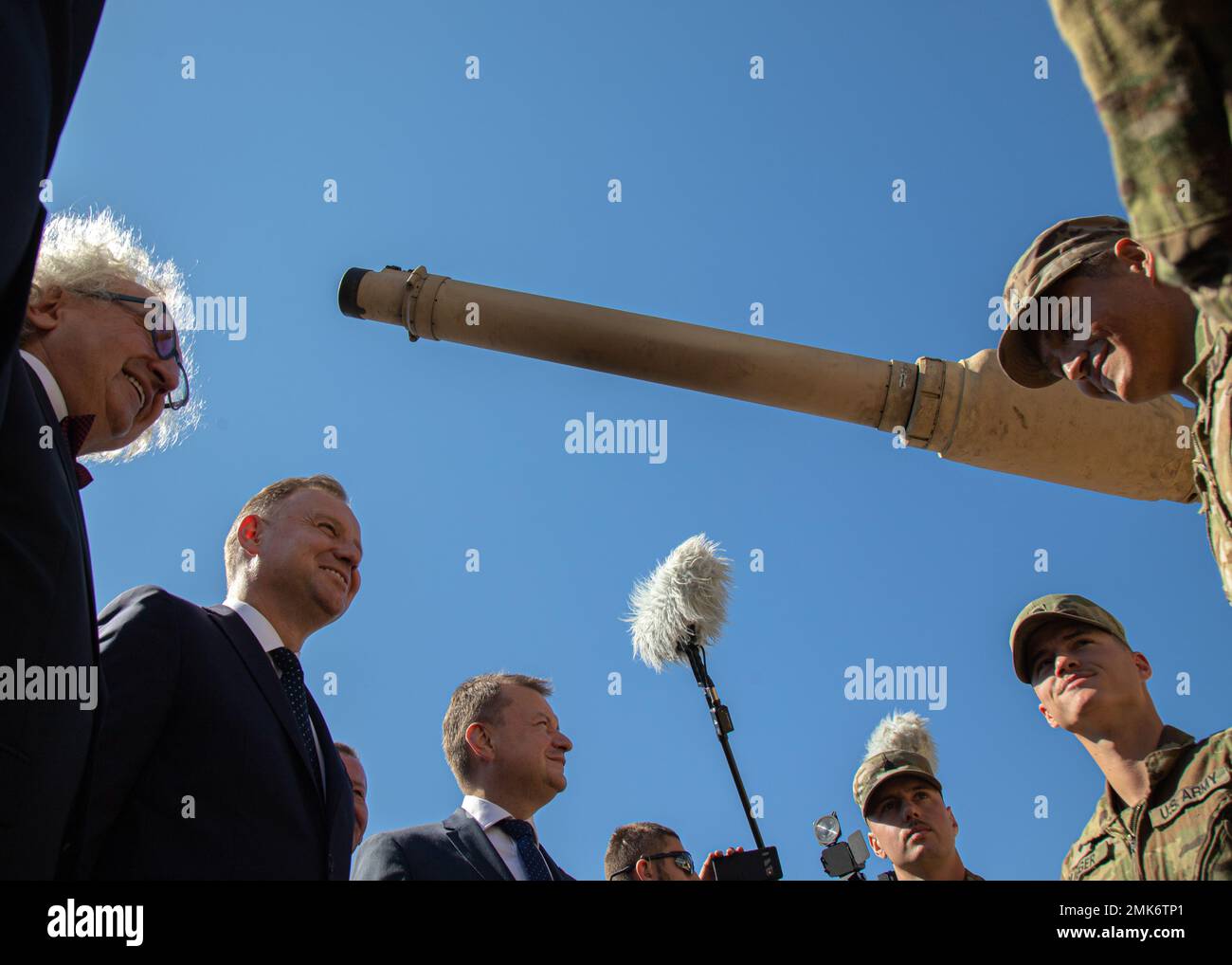 Targi Kielce exposition center CEO Andrzej Mochon, Polish President ...
