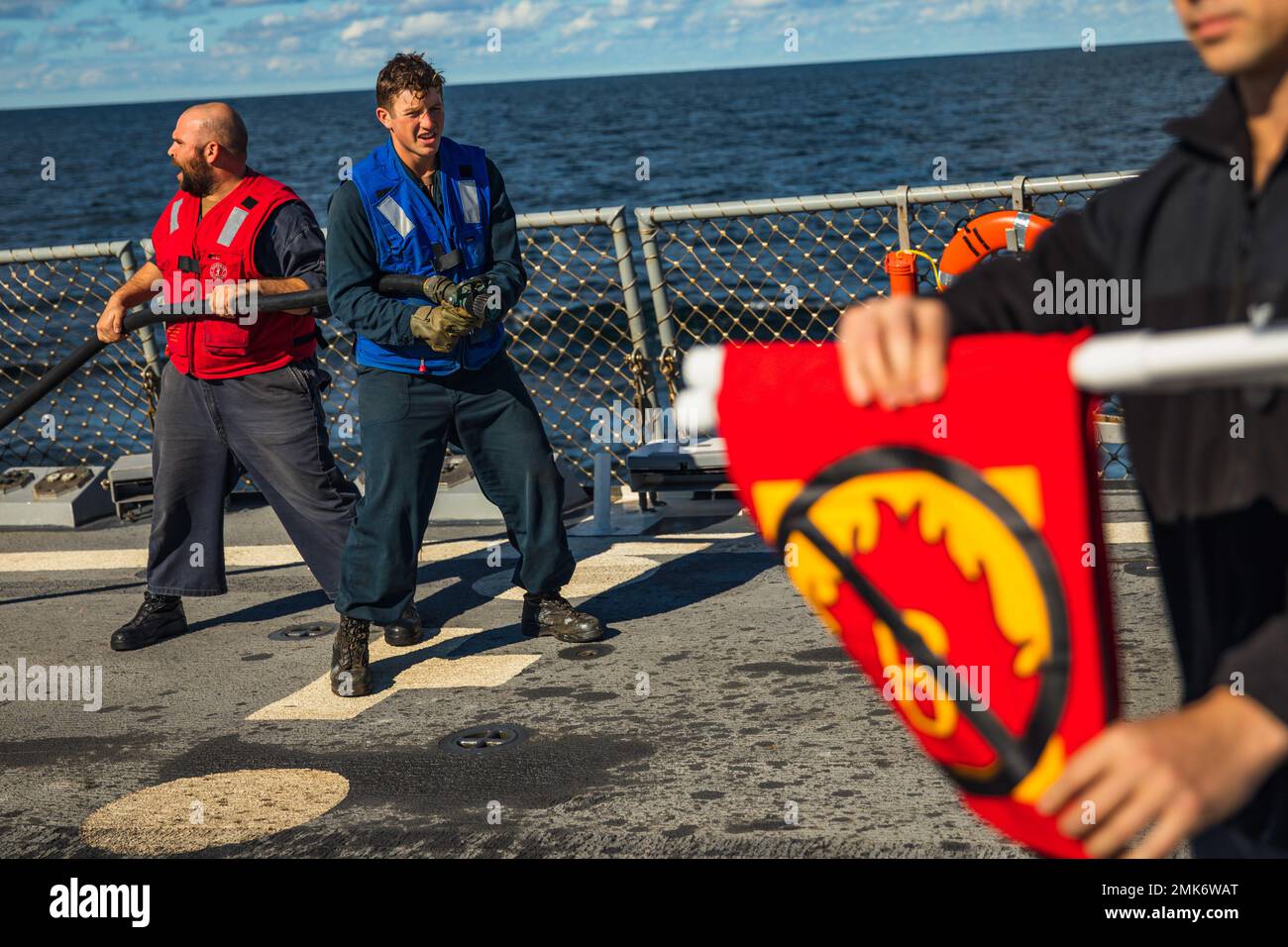 220906-N-GF955-1137 BALTIC SEA (Sept. 6, 2022) U.S. Navy Machinery ...