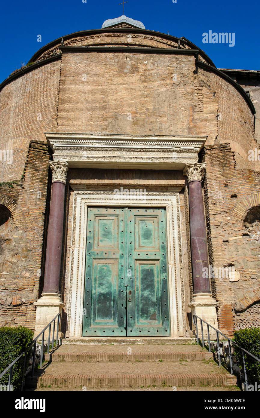 Historical original door in bronze from antiquity from Temple of ...