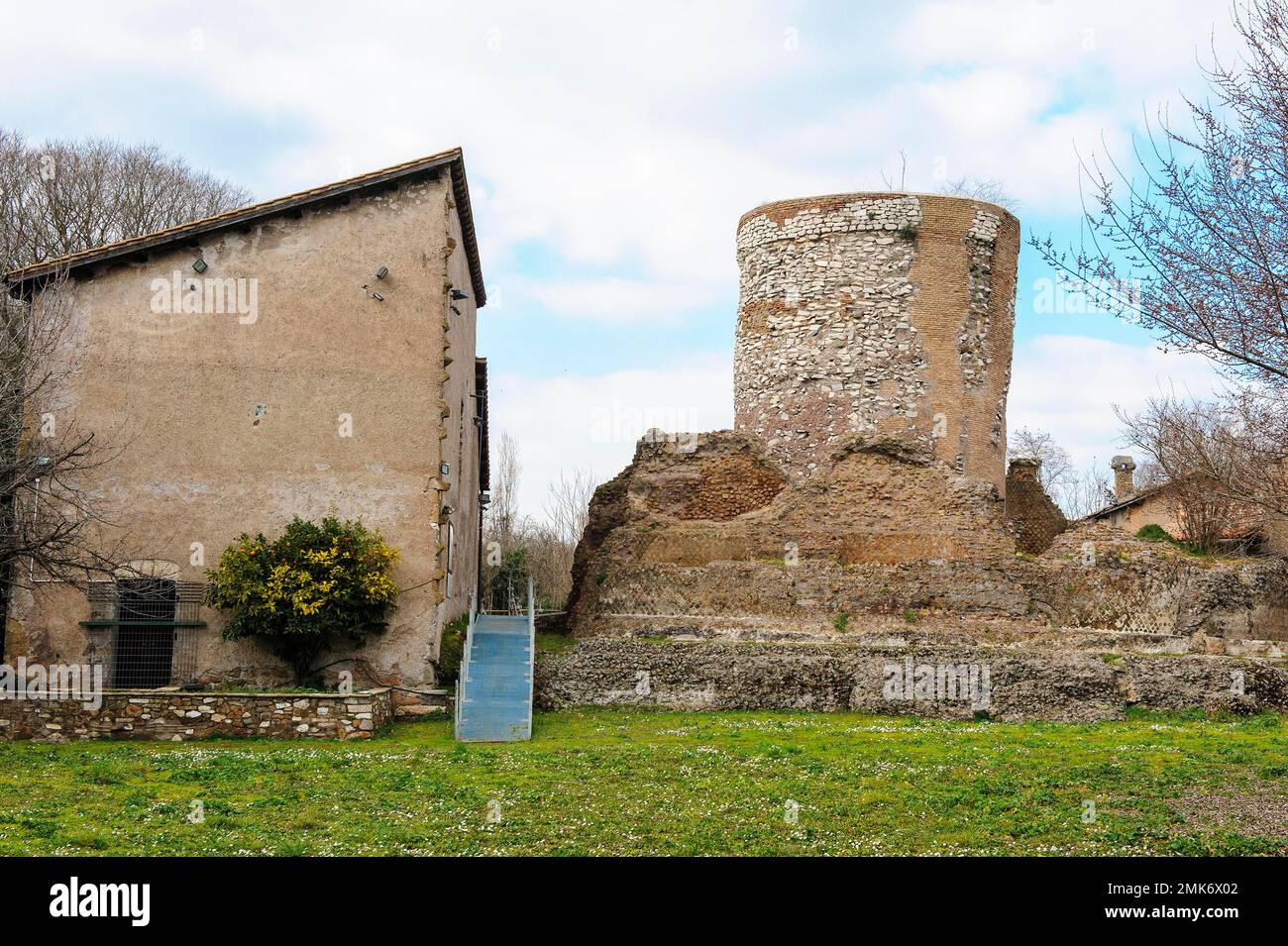 Ruins of Mausoleum of Priscilla, Sepolcro di Priscilla, Via Appia ...