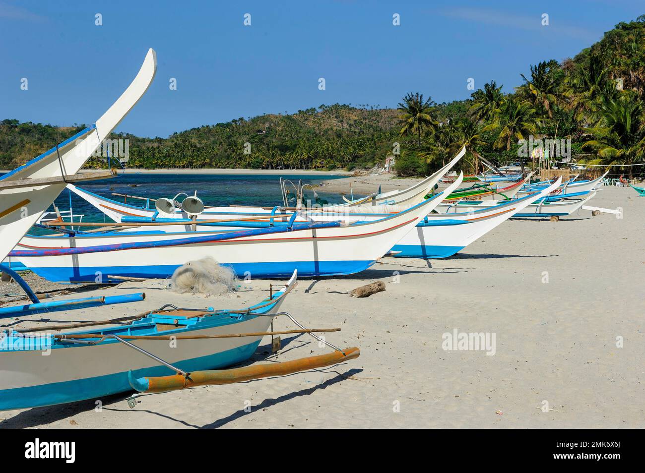 Traditional fishing boats Outrigger boats of fishermen, Mindoro ...
