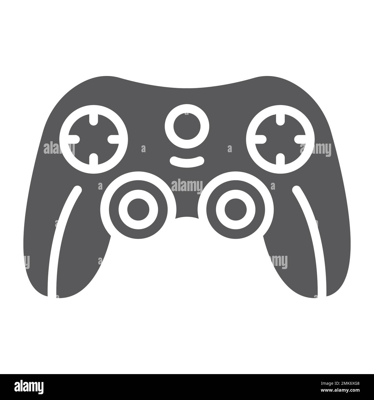 Wireless game controller solid Stock Vector Images - Alamy