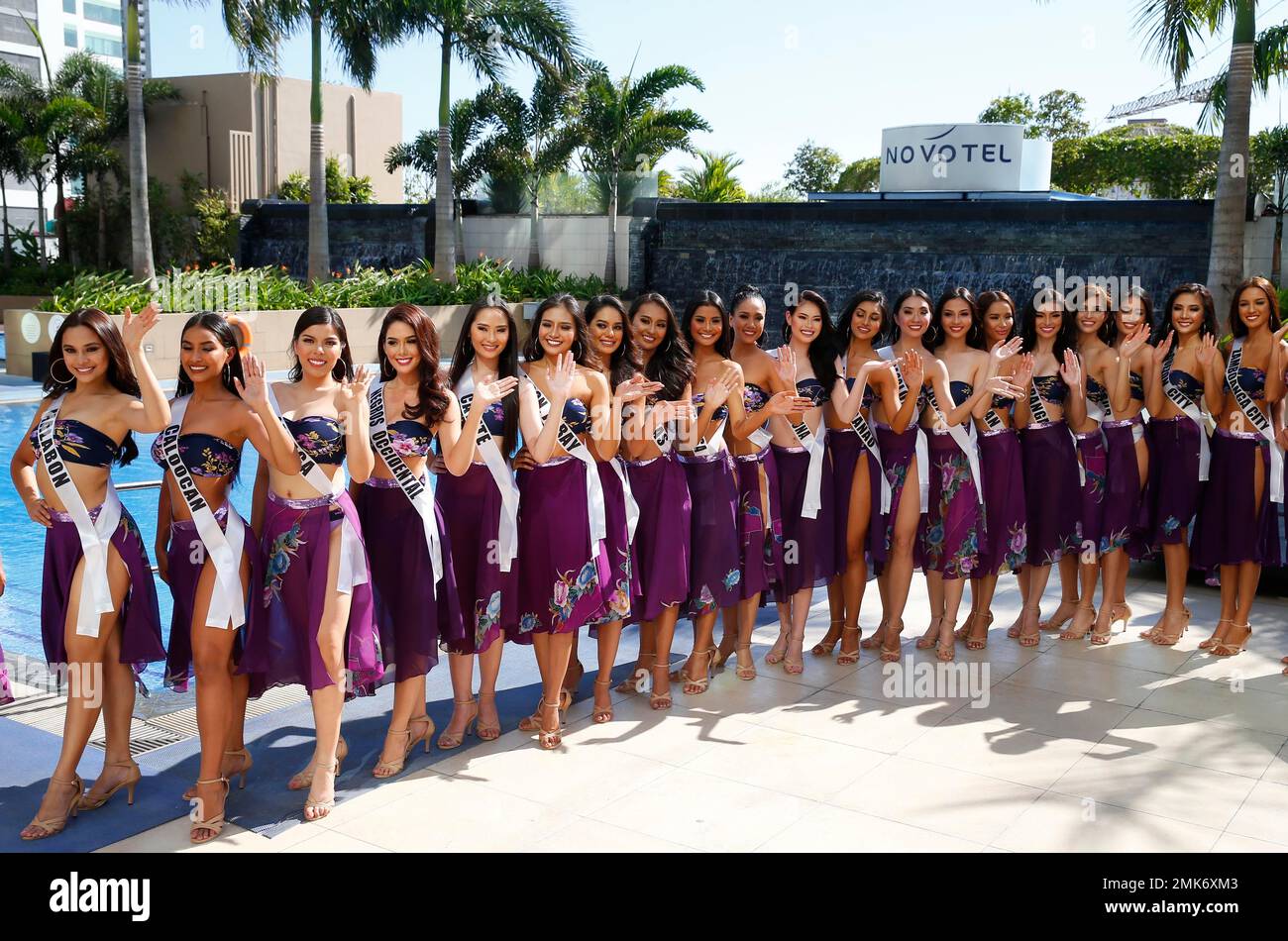 Candidates For This Years Binibining Pilipinas Miss Philippines