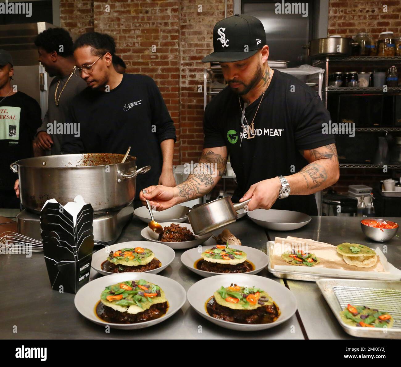 IMAGE DISTRIBUTED FOR BEYOND MEAT - Lester Walker of Ghetto Gastro adds ...