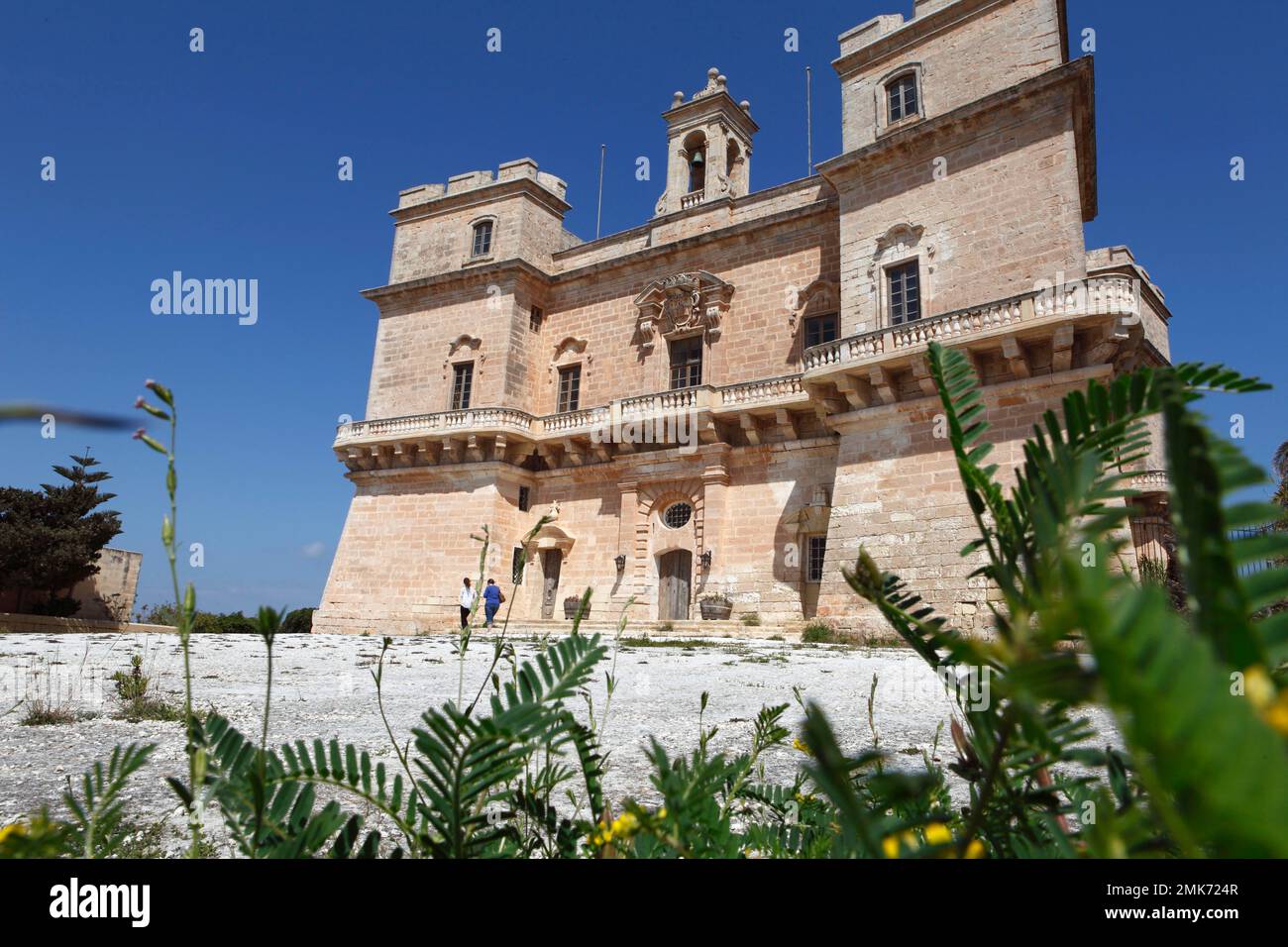 Selmun Palace, Mellieha, Malta, Maltese Islands Stock Photo - Alamy