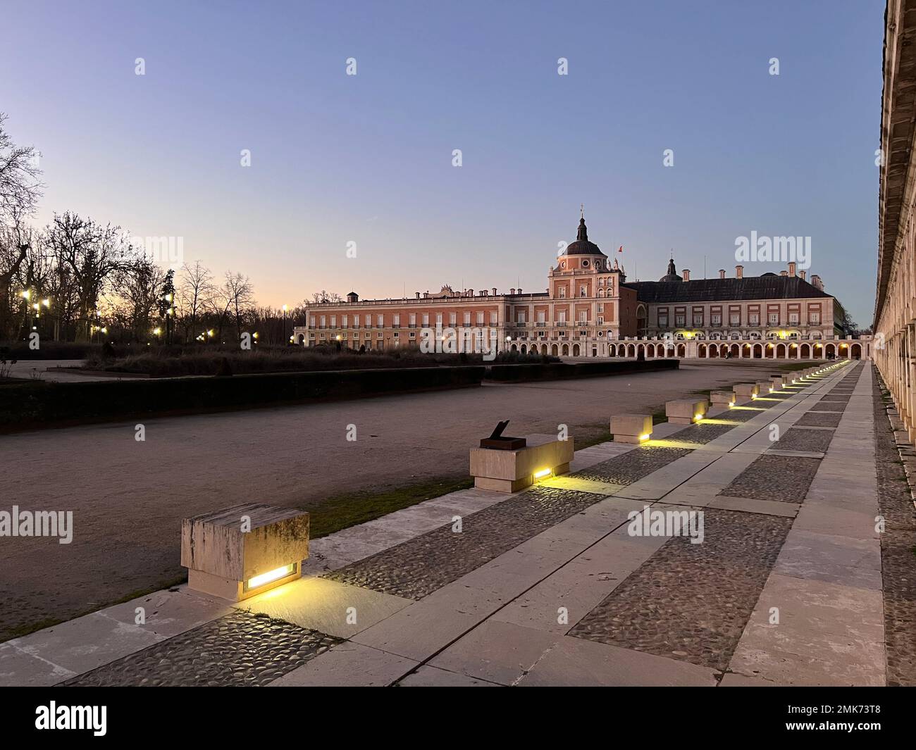 facade of the royal palace of Aranjuez Stock Photo - Alamy