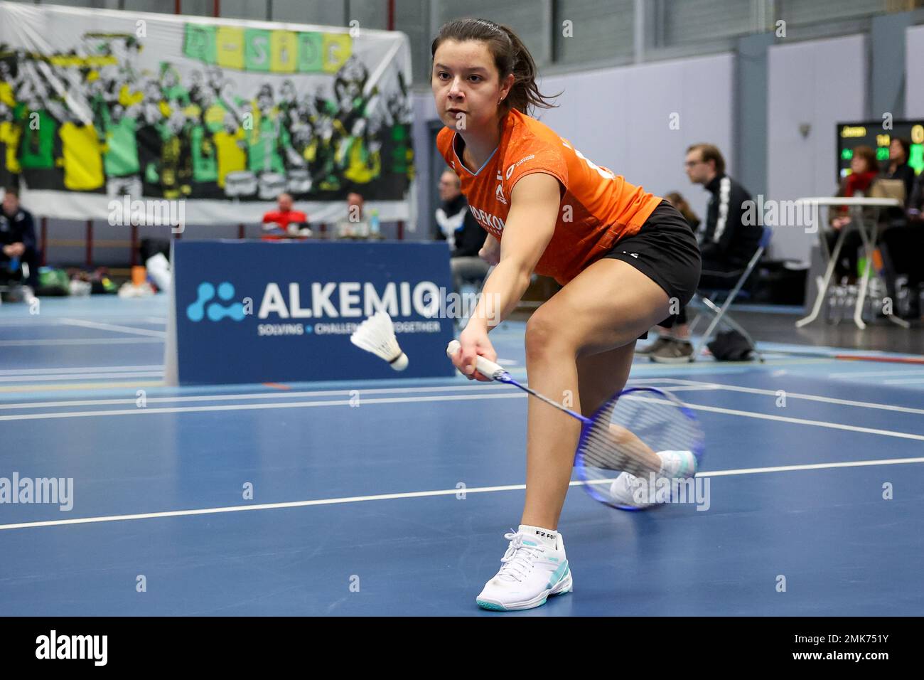 DEN HAAG, NETHERLANDS - JANUARY 28: Chloe Mayer of BC Duinwijck during ...