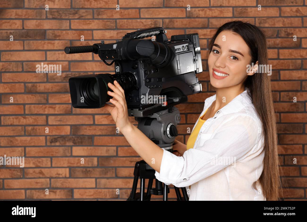 Portrait professional video editor hi-res stock photography and images ...