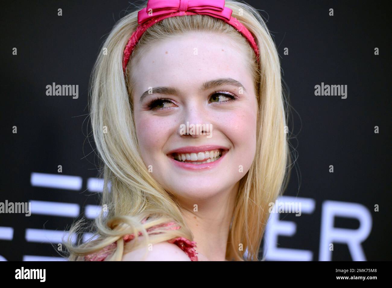 Elle Fanning arrives at a special screening of "Teen Spirit" at ...