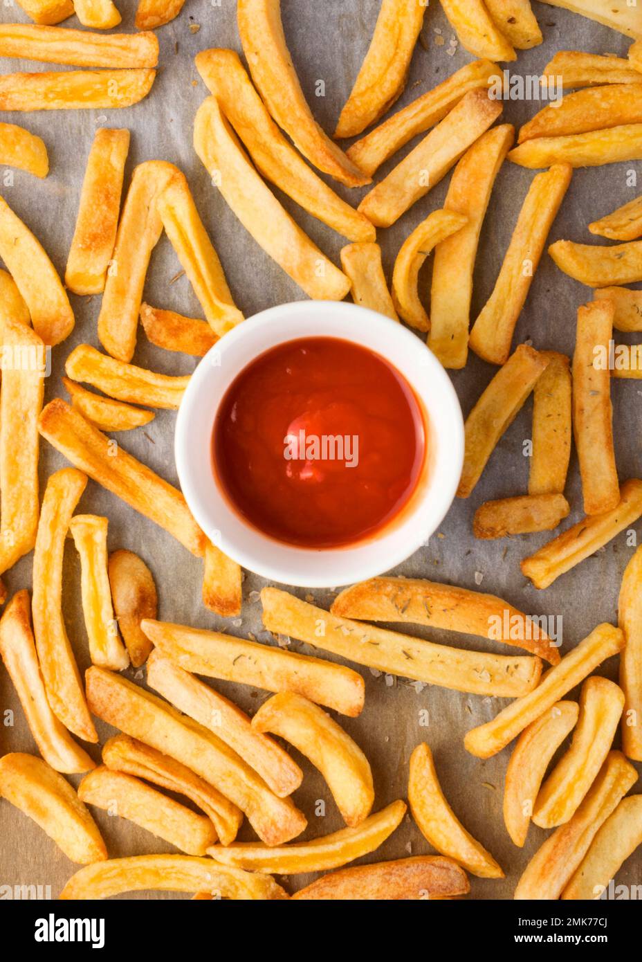 Fries basket background hi-res stock photography and images - Alamy