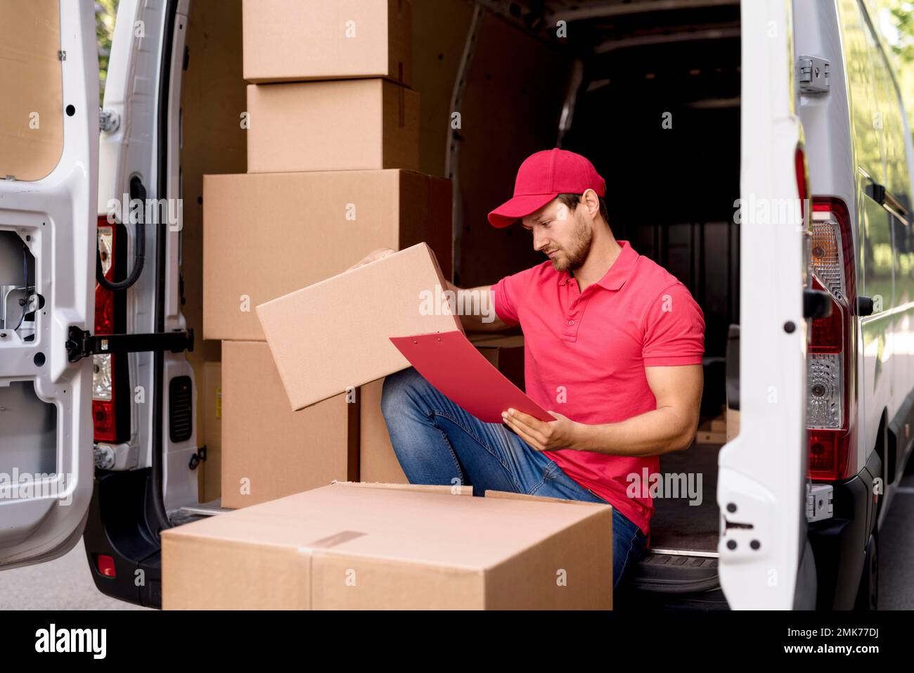 Package list hi-res stock photography and images - Alamy