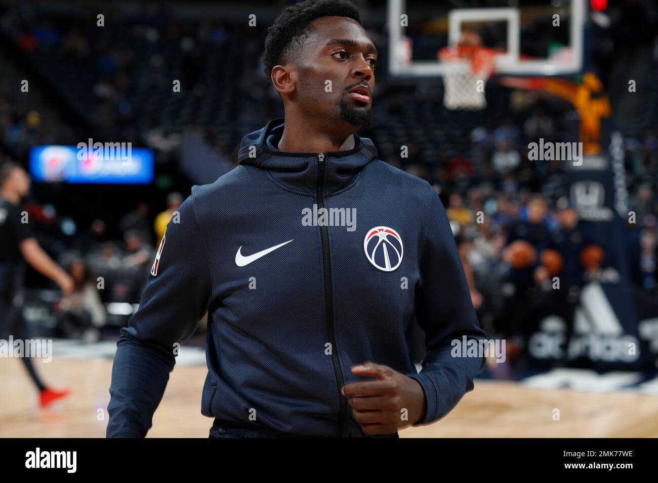 Washington Wizards forward Bobby Portis (5) in the first half of an NBA ...