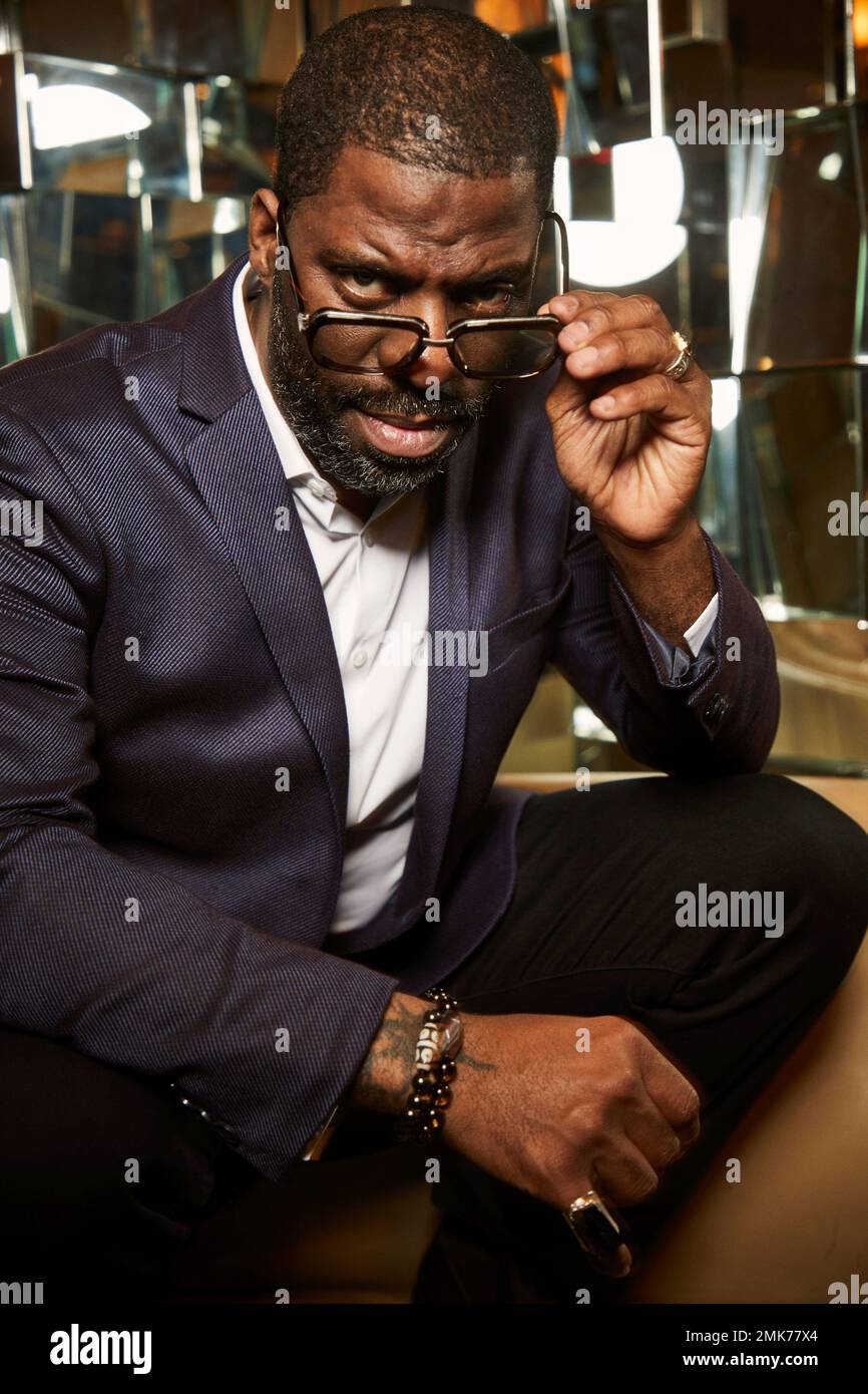This April 1, 2019 photo shows Che Smith, better known as Rhymefest ...