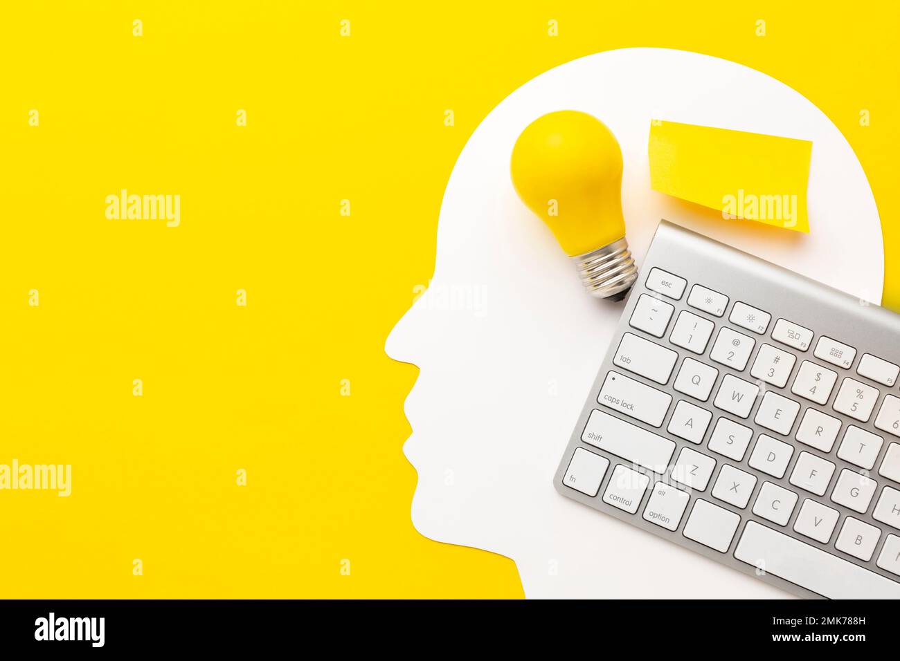 top view abstract innovation composition. High resolution photo Stock ...