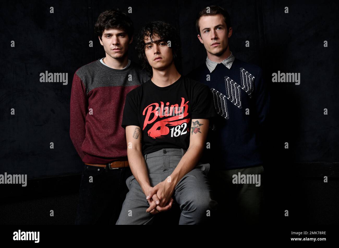 This March 20, 2019 photo shows Braeden Lemasters, from left, Cole ...