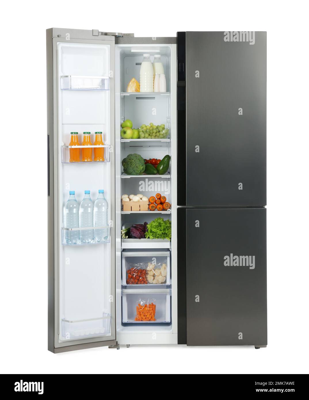 Refrigerator shelves Cut Out Stock Images & Pictures - Alamy