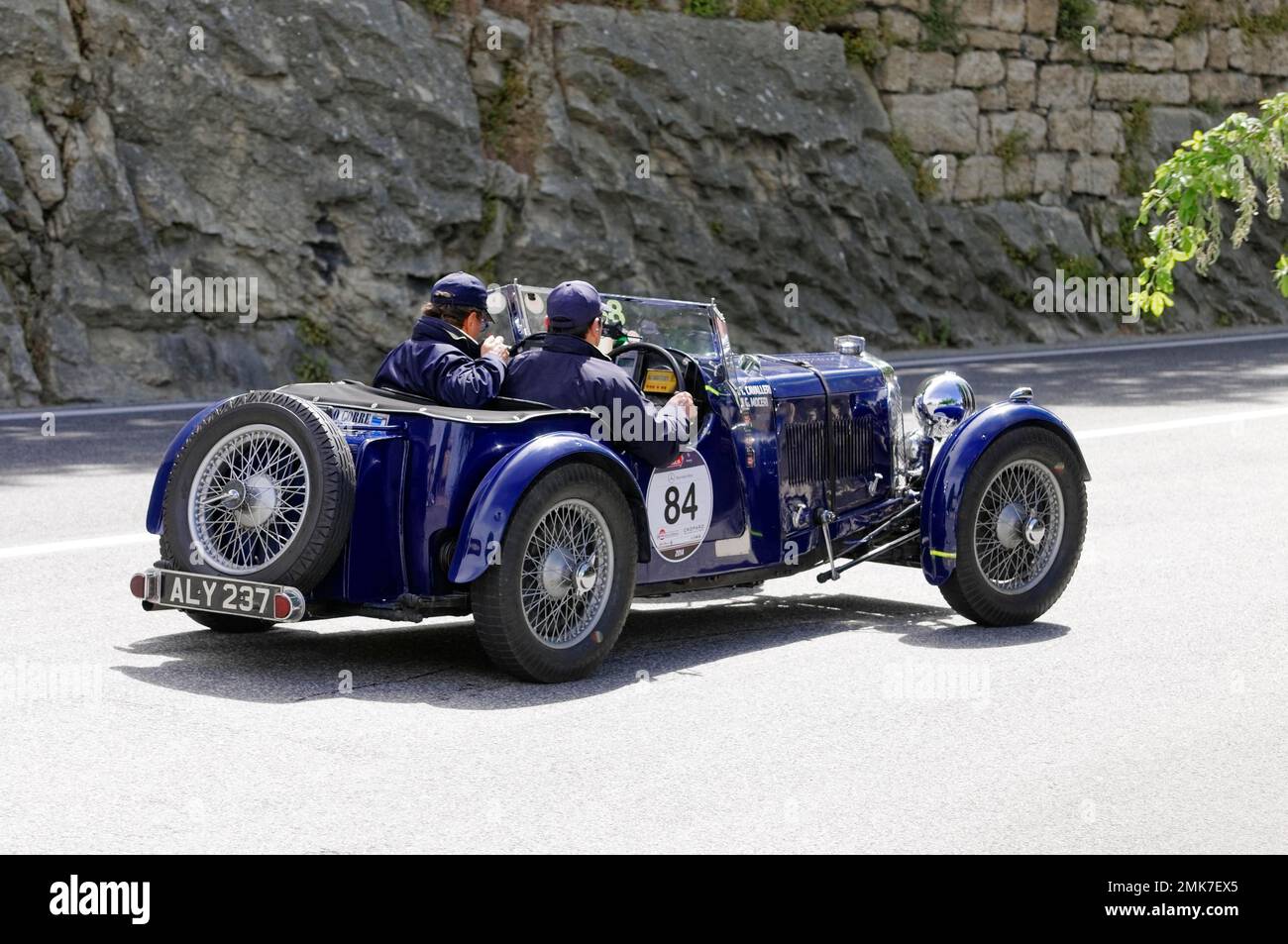 Mille Miglia 2014, No. 84 Aston Martin Le Mans Year of Construction ...