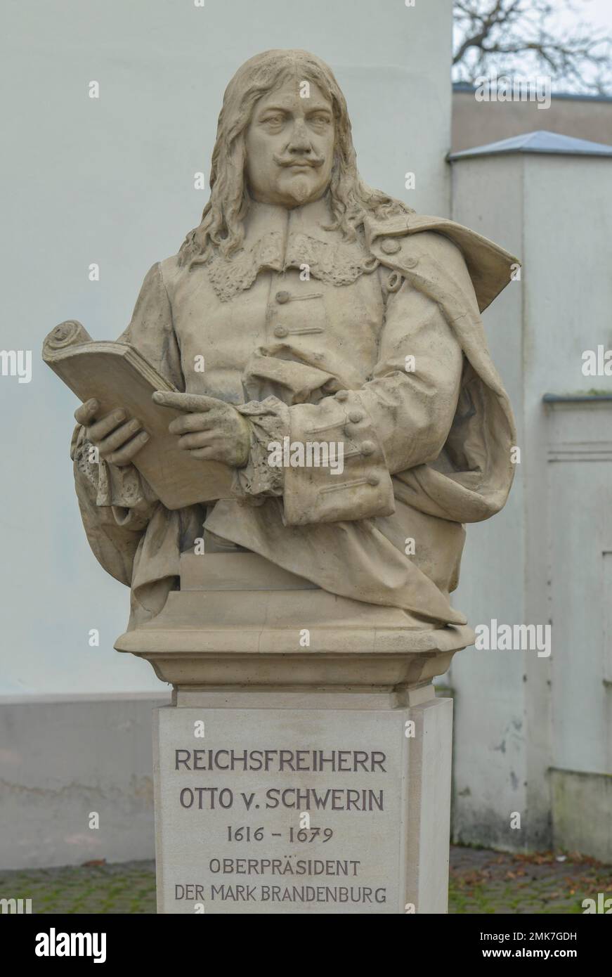 Monument to Reichsfreiherr Otto von Schwerin, Oranienburg, Oberhavel ...
