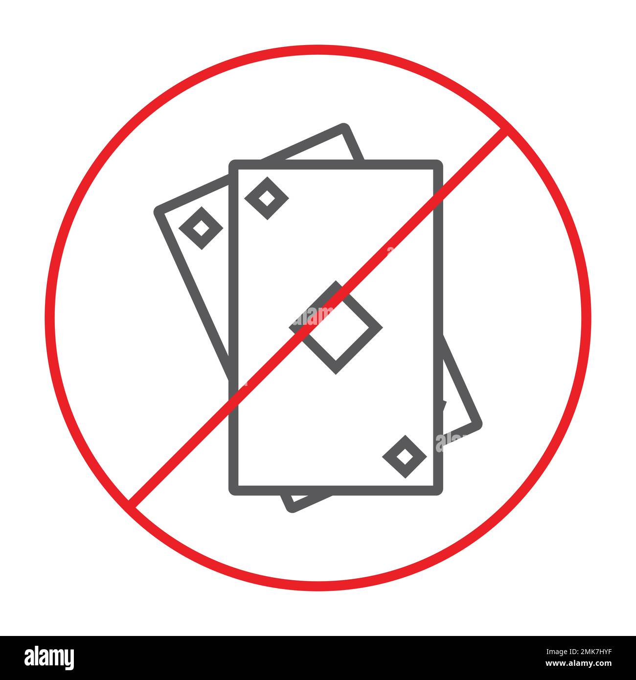No Gambling Thin Line Icon Prohibited And Forbidden No Playing Cards no-gambling-thin-line-icon-prohibited-and-forbidden-no-playing-cards