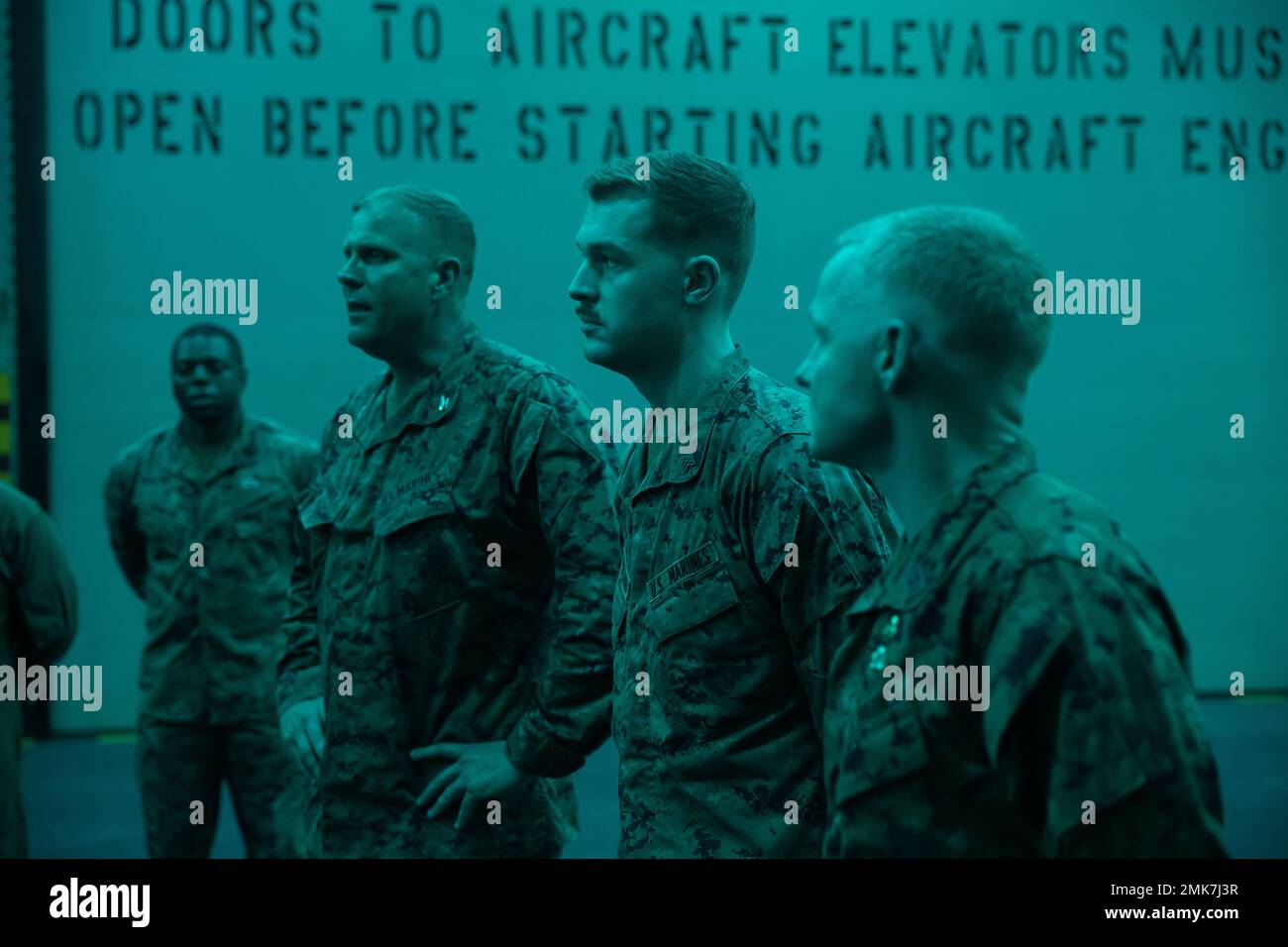 U.S. Marine Corps Col. Mathew Danner, the commanding officer of 31st ...