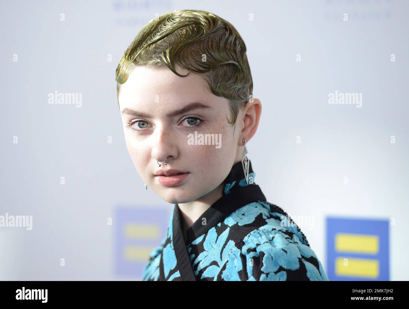 Lachlan Watson attends the 2019 Human Rights Campaign Los Angeles ...