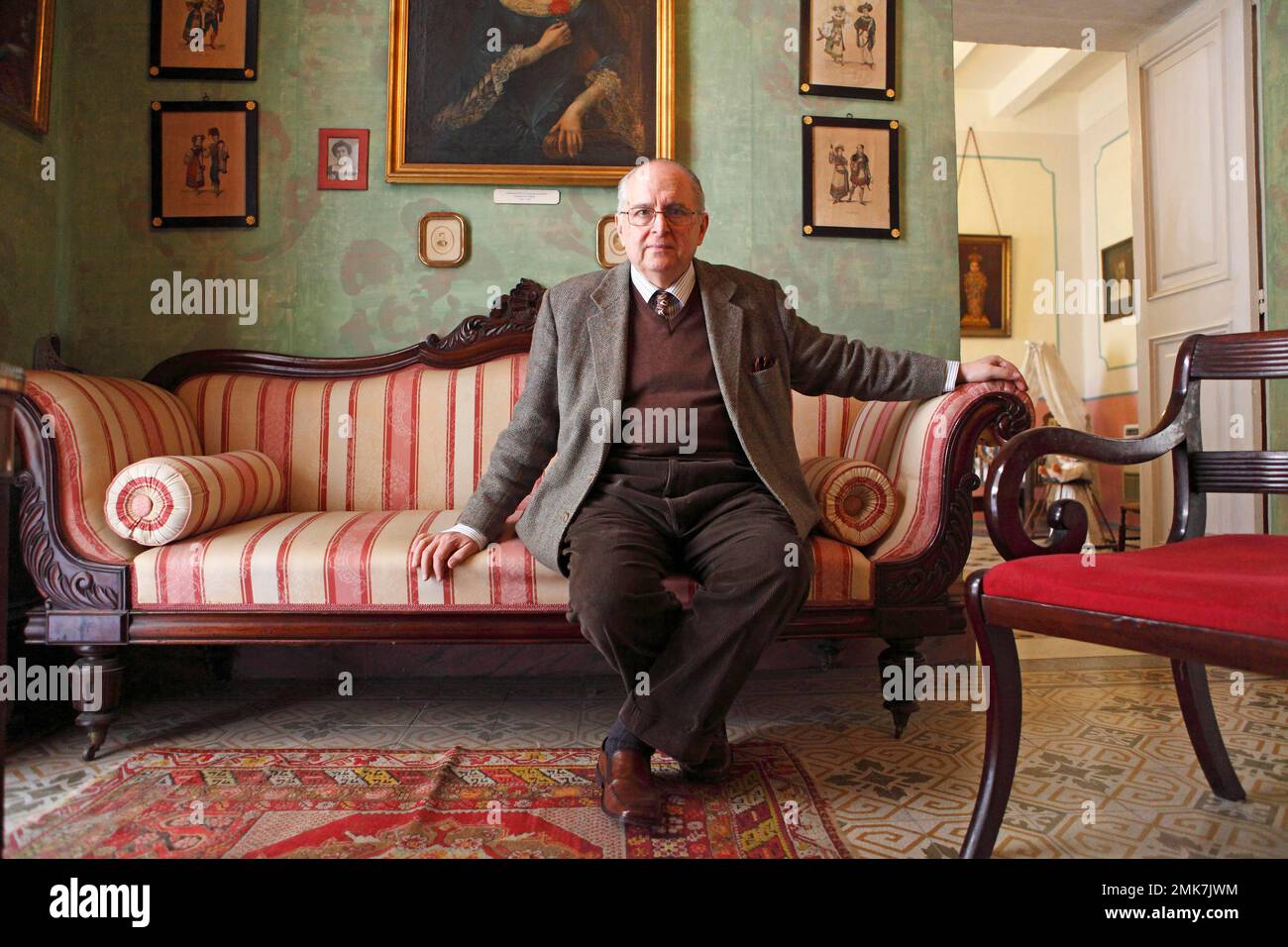 Nicholas Marquis de Piro Baron von Budach, owner of Casa Rocca Picola ...