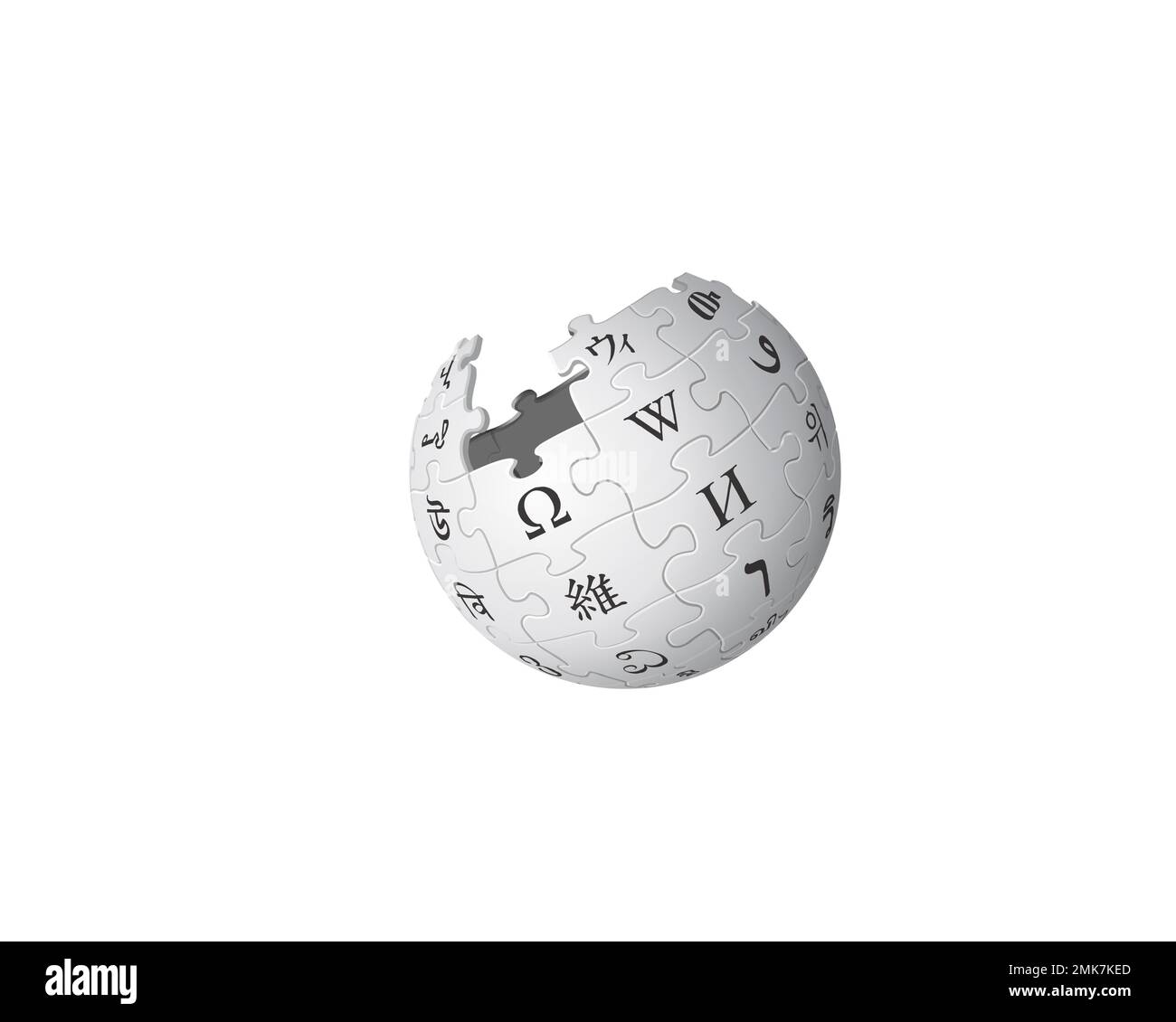 Wikipedia logo Cut Out Stock Images & Pictures - Alamy