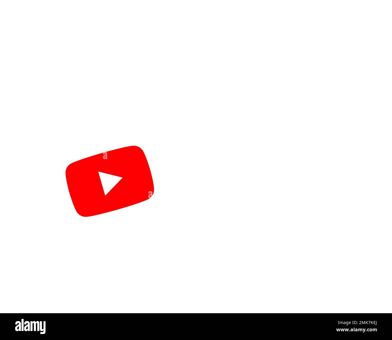 YouTube White Full Color, Rotated, White Background, Logo, Brand Name ...