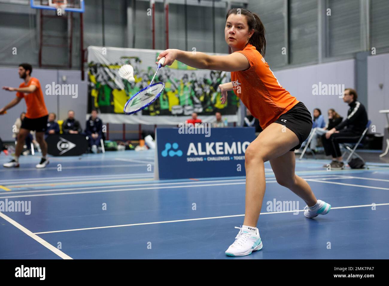 DEN HAAG, NETHERLANDS - JANUARY 28: Chloe Mayer of BC Duinwijck during ...